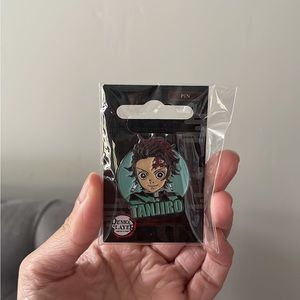 Hot Topic | Art | Demon Slayer Tanjiro Kamado Enamel Pin | Poshmark
